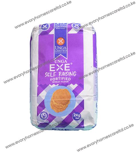 Exe Unga Self Raising Fortified Wheat Flour 2kg Evory Homes Care Limited