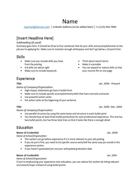 Pc102 Document Applicationactivity Resumetemplate Pdf