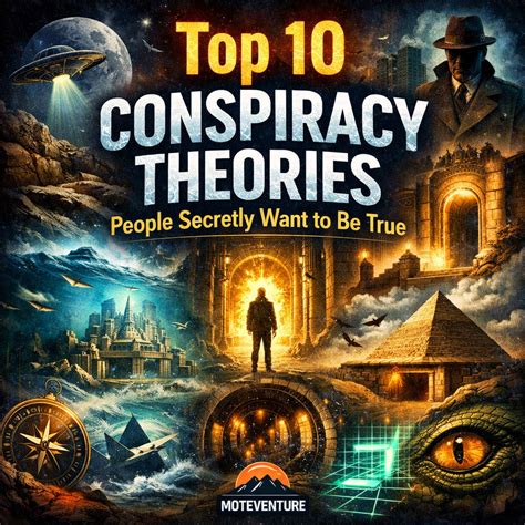 🌒 Top 10 Conspiracy Theories People Secretly Want To Be True Moteventure