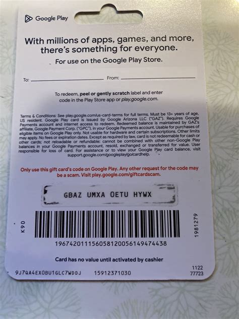 Quick And Easy Google Play Gift Card