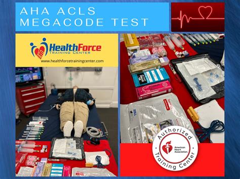 Aha Acls Megacode Test Healthforce Training Centers Usa Have All You