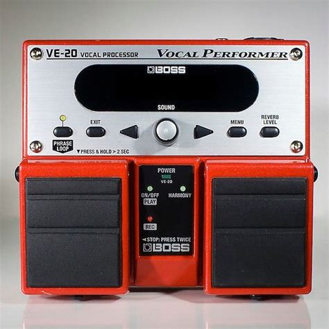 Boss Ve 20 Vocal Performer Singer Effects Pedal Hobbies And Toys Music And Media Musical