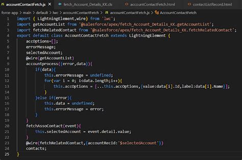 Fetch Associated Contact From An Account By Passing Account Id