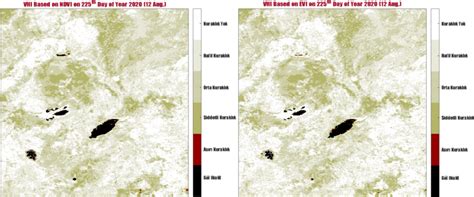 Drought Analysis By Modis Researchgate