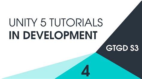 s3 unity 5 tutorials in development video 4 youtube