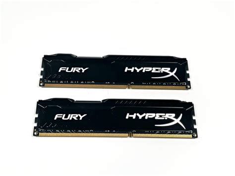 Paměť Ram 16gb Ddr3 Kingston Hyperx Fury Black 1866mhz Cl10 2x8gb Aukro