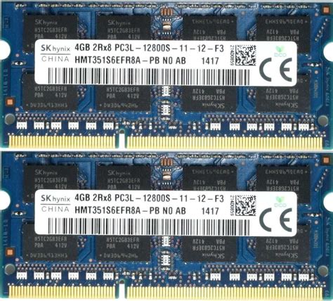8gb 2x4gb So Dimm Ddr3l 1600mhz Samsung Crucial Hynix Elpida Micron 450 грн Комплектуючі
