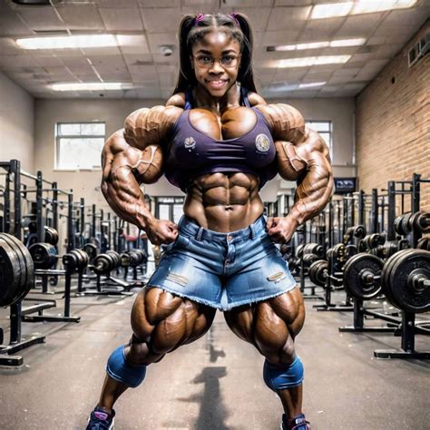 High School Girl Muscle Growth Experiment Phase 1a By Stan1174x On