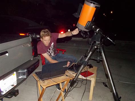 random thoughts of a procrastinating ceo satellite tracking with telescope