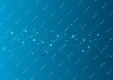 Premium Vector Blue Abstract Technology Circuit Borad Lines Background