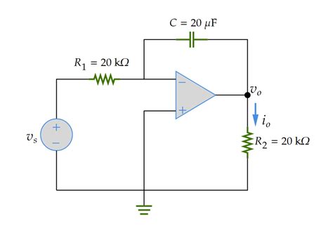 Find Iot In The Op Amp Circuit Shown Below Quizlet