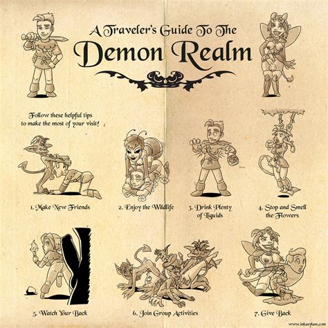 Demon Realm Guide By Inkasylum Hentai Foundry