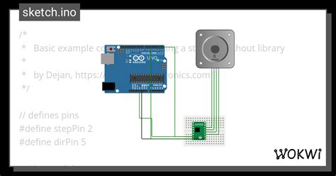 Test1 Steppermotor Wokwi Esp32 Stm32 Arduino Simulator