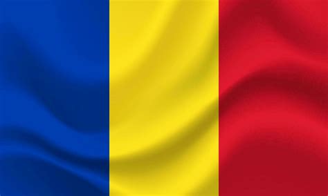 Romania Flag Flag Of Romania Vector Flag Illustration Official Colors And Proportion