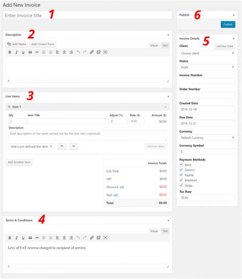 How To Build An Invoice System On WordPress