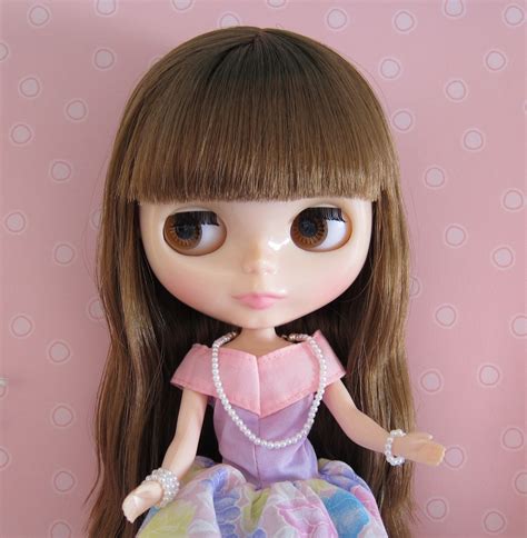 Pearl Necklace For Blythe And Pullip Dolls Long Strand Of Faux Plastic P