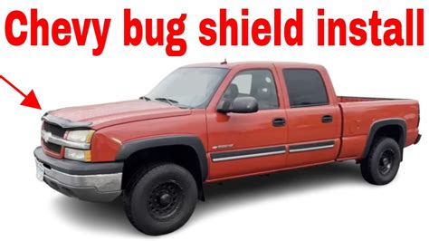 Visor On 2005 Chevy Silverado Install Fit 00 06 Chevrolet Silverado