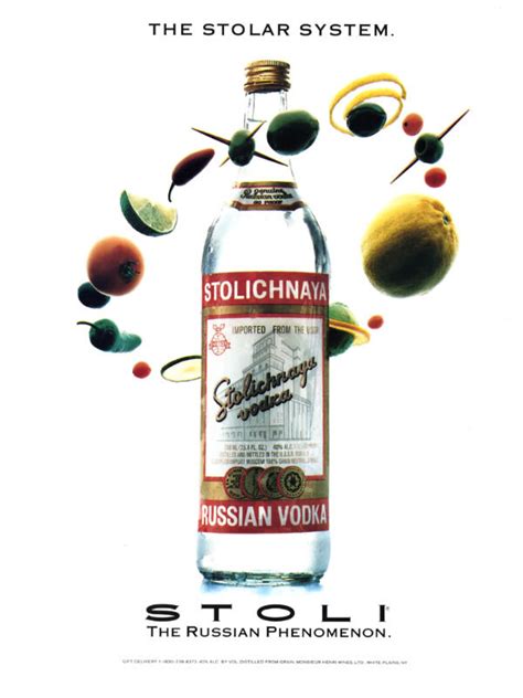 1993 Stolichnaya Stoli Vodka Russian Phenomenon 1 Page Magazine Ad Ebay