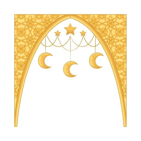 Illustration Of Ramadan Frame 41886001 Vector Art At Vecteezy