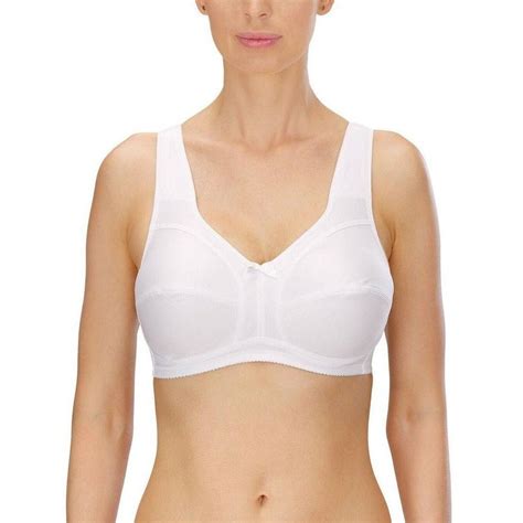 Naturana Plus Size Wide Strap Full Coverage Cotton Bra Big W