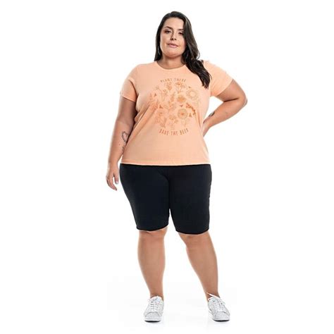 Bermuda Feminina Plus Size Shopee Brasil