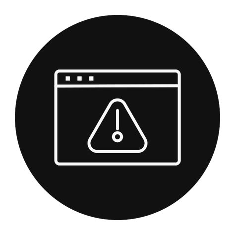 premium vector website error vector illustration