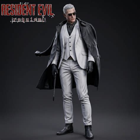 ☂️ Residual Evil Requiem Zeno Figure・ Stl File For 3d Printing・cults