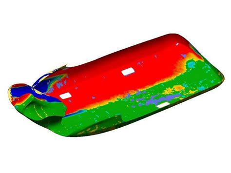 Deformation analysis D skenēšana Dscan lv FARO ARTEC