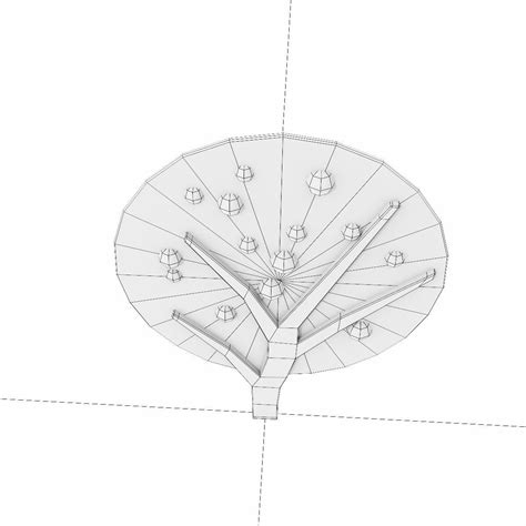 3d Model Toon Tree 3d Model Vr Ar Low Poly Cgtrader