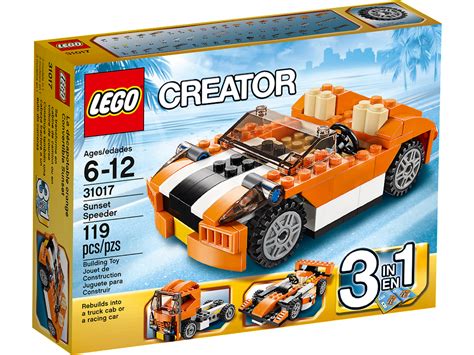 Bricker - Конструктор LEGO 31017 Гоночная Машина Сансет (Sunset Speeder)
