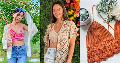 25 Free Crochet Bralette Patterns Bra Top Pattern