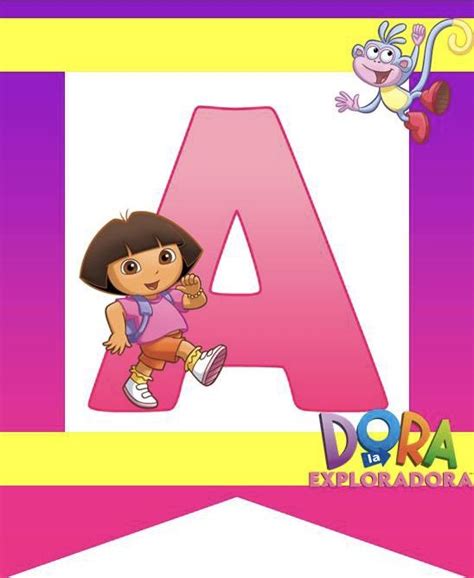 Pin By Db2 On ♥ Dora Explorer Abc ♥ Abc Dora Save