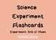 Sink Or Float Flashcards Science Experiment FREEBIE By Capable And Curious