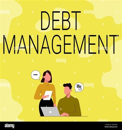 Text Caption Presenting Debt Management Internet Concept The Formal Agreement Between A Debtor