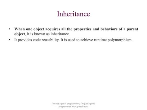 Object Oriented Conceptspptx