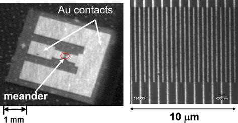 The Image Of The Detector Chip With Lateral Size X Mm Left The Download Scientific
