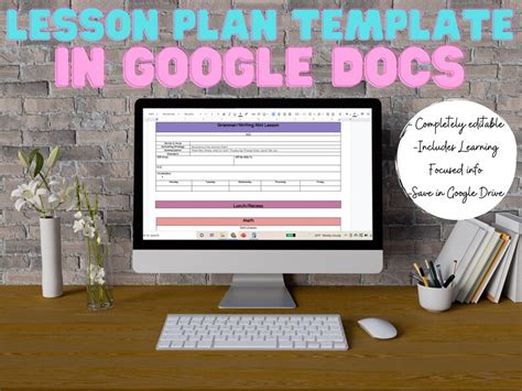 Editable Google Doc Lesson Plan Template Editable Lesson Plans Google