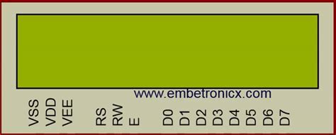 Lcd Custom Character Using 8051 Microcontroller ⋆ Embetronicx