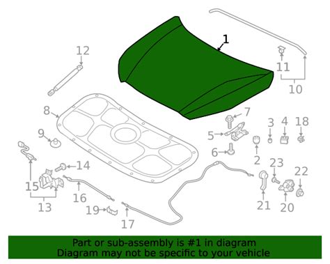 66400 S8000 Hood 2020 2022 Hyundai Palisade Oem Parts Quick