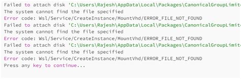 fix ubuntu on wsl that failed to boot after reinstalling by rajesh ku rout medium