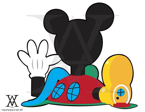 Mickey Mouse Clubhouse Svg Mickey Mouse Svg Disney Svg Etsy Porn Sex