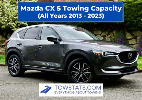 Mazda Cx 5 Towing Capacity 2013 To 2023