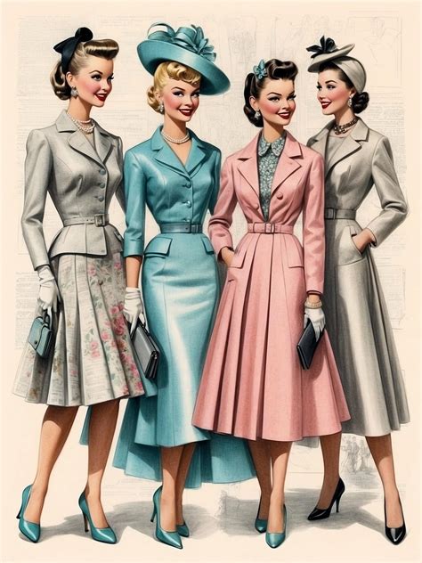 Pin By Simona Mochi On Paper 1950 Fashion 1950s Fashion Women