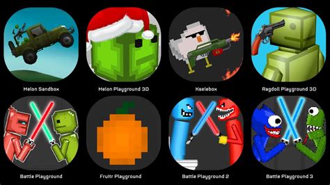 Melon Sandbox Melon Playground 3D Kselebox Ragdoll Playground 3D