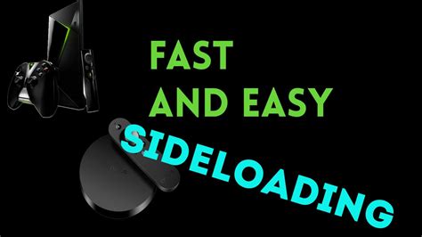 How To Sideload Apps Android Tv Shield Tv Youtube