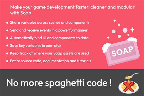 Soap Scriptable Object Architecture Pattern By Obvious Game