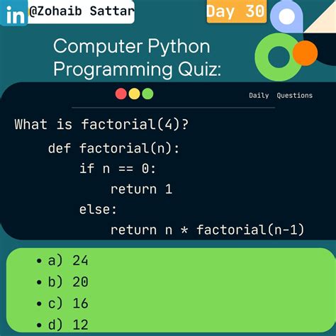 Python Codingquiz Pythonforbeginners Programming Pythontips Tech Zohaib Sattar