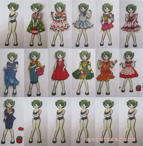 Pantip Com A11424032 โชว์ของสะสมจ้า ตุ๊กตากระดาษ ตาหวานแสนสวย [การ์ตูน]