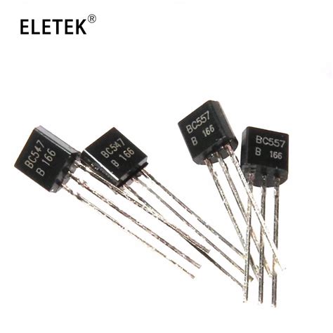 50pcs Bc547 Bc557 Bc547b Bc557b Npn Pnp To 92 Power Triode Transistor Set Assorted Kit Shopee