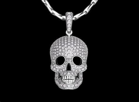 Pendant Scull 3d Model 3d Printable Cgtrader